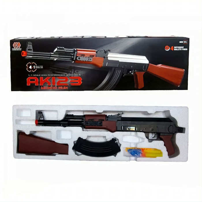 اسباب بازی تفنگ کلاشینکف AK-123 – پخش اسباب بازی داداش امیر